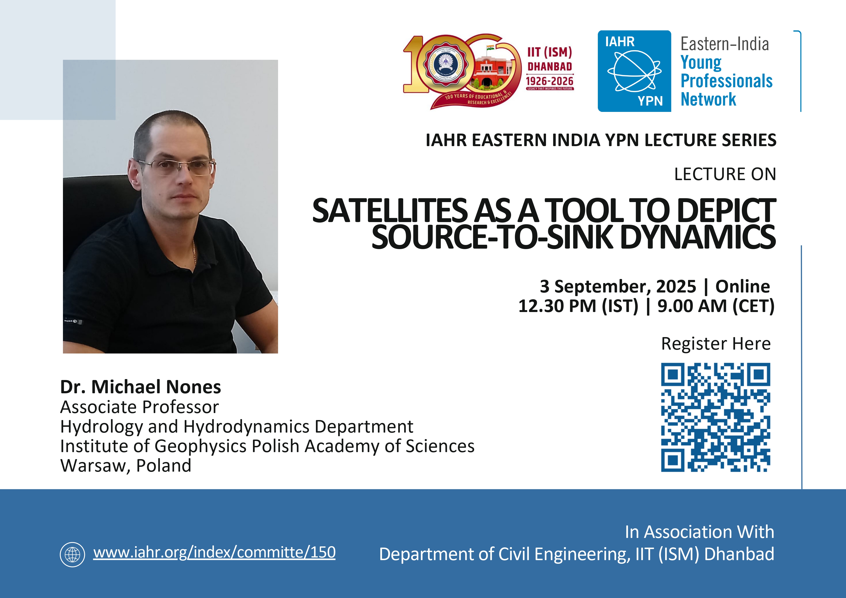 IAHR Eastern India YPN Launches Online Lecture Series for Young ...